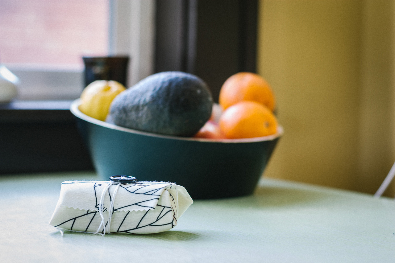 A Simple Reusable Food Wrap DIY